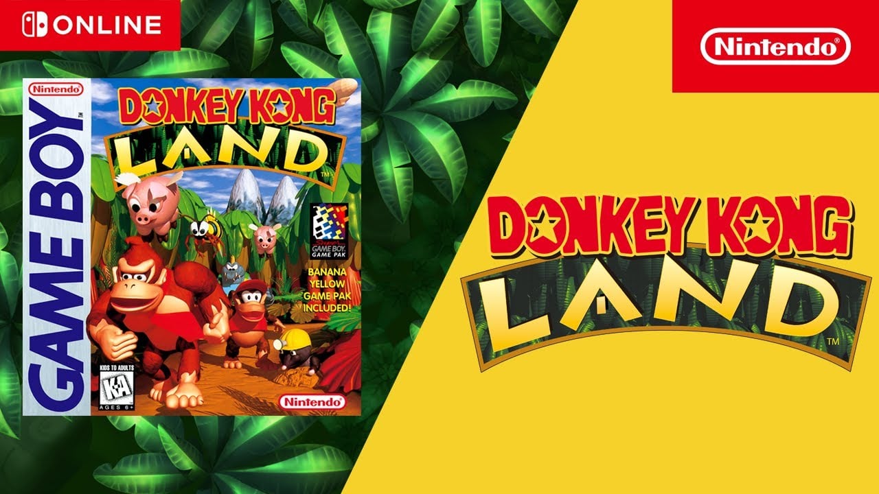Donkey Kong Land 2 Swings Onto Nintendo Switch Online's Game Boy Collection