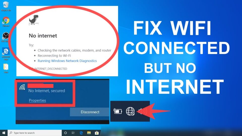 How to Fix No Internet Access in Windows 10